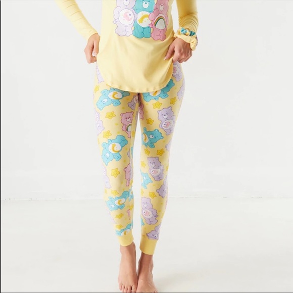 Care Bears | Intimates & Sleepwear | Care Bear Pj Set Yellow | Poshmark